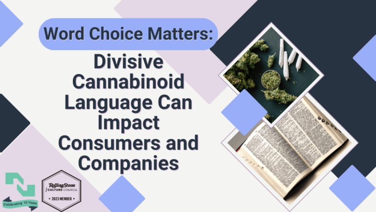 Word Choice Matters: Divisive Cannabinoid Language Can Impact Consumers ...