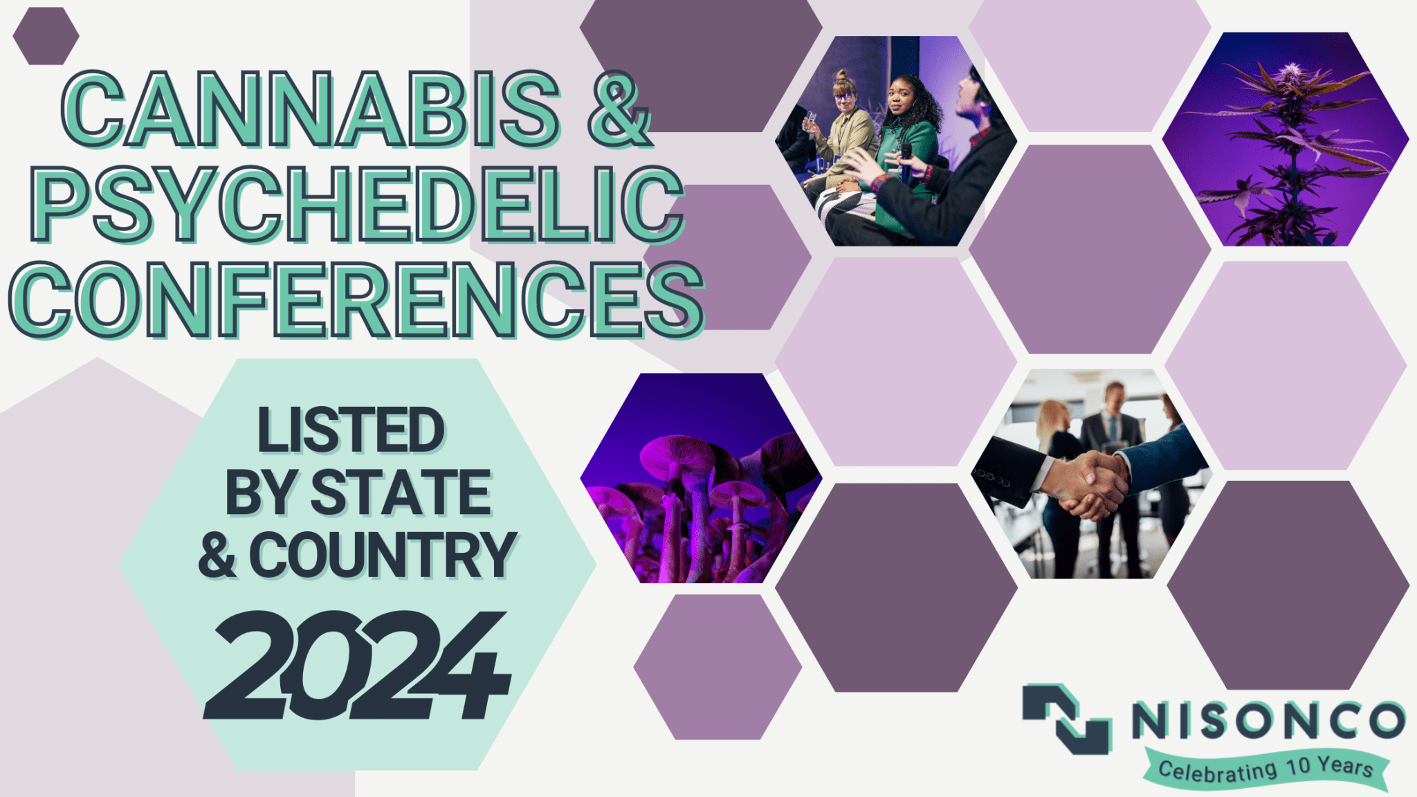 2024 Cannabis and Psychedelic Conferences By State & Country